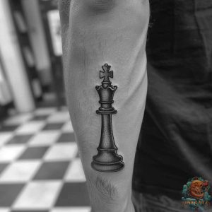 Checkmate Your Style: Exploring the World of Chess Tattoos: 98 Designs ...
