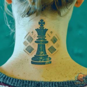 Checkmate Your Style: Exploring the World of Chess Tattoos: 98 Designs ...