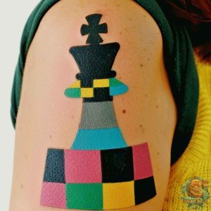 Checkmate Your Style: Exploring the World of Chess Tattoos: 98 Designs ...