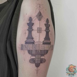 Checkmate Your Style: Exploring the World of Chess Tattoos: 98 Designs ...