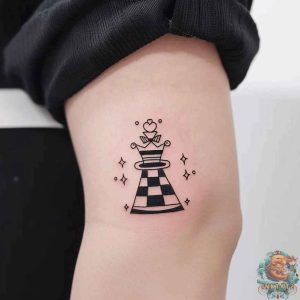 Checkmate Your Style: Exploring the World of Chess Tattoos: 98 Designs ...