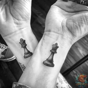 Checkmate Your Style: Exploring the World of Chess Tattoos: 98 Designs ...