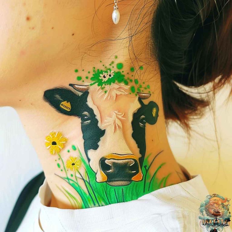 Moo-ving Art: Exploring the Symbolism of Cow Tattoos: 165 Designs ...