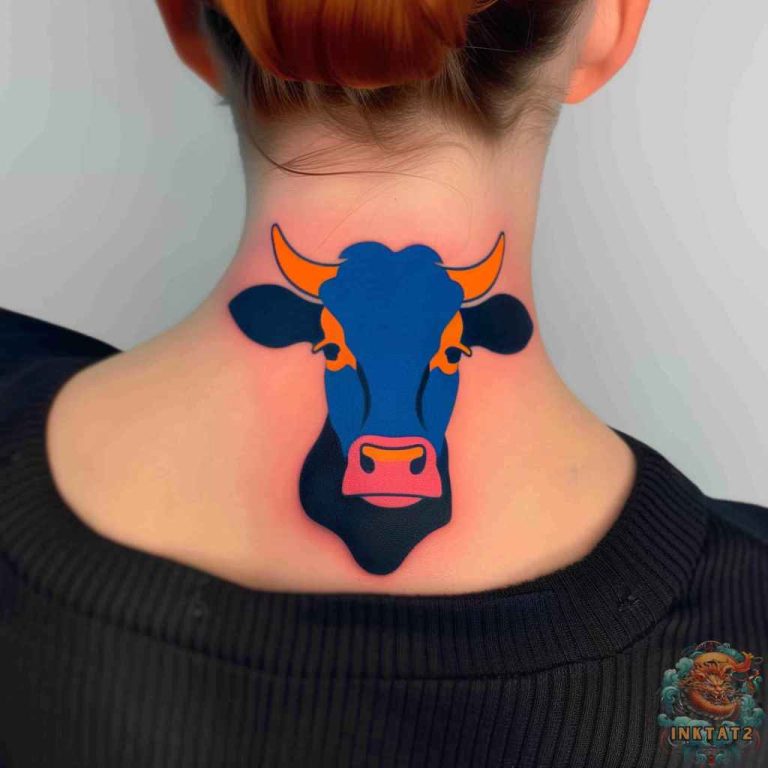 Moo-ving Art: Exploring the Symbolism of Cow Tattoos: 165 Designs ...
