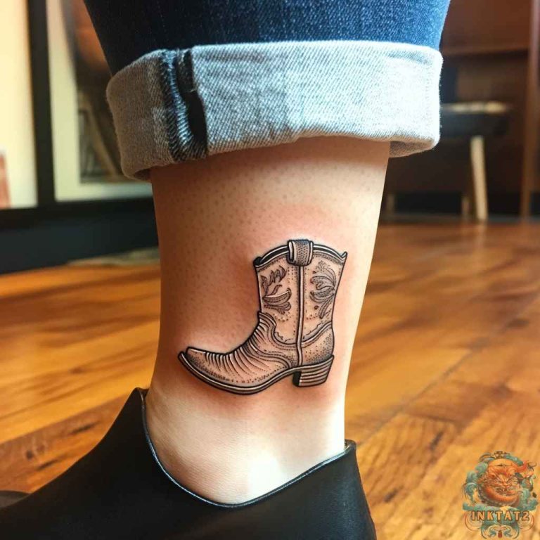 Kicking Up Some Ink: The Allure of Cowboy Boot Tattoos: 85 Designs ...