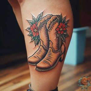 Kicking Up Some Ink: The Allure of Cowboy Boot Tattoos: 85 Designs ...