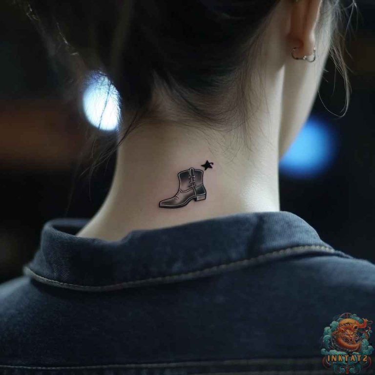 Kicking Up Some Ink: The Allure of Cowboy Boot Tattoos: 85 Designs ...