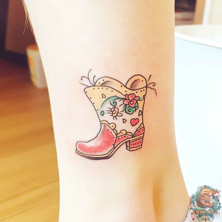 Kicking Up Some Ink: The Allure of Cowboy Boot Tattoos: 85 Designs ...