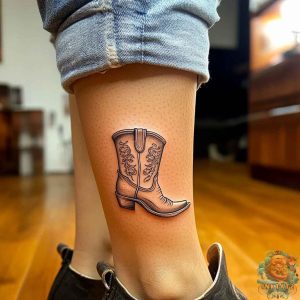 Kicking Up Some Ink: The Allure of Cowboy Boot Tattoos: 85 Designs ...