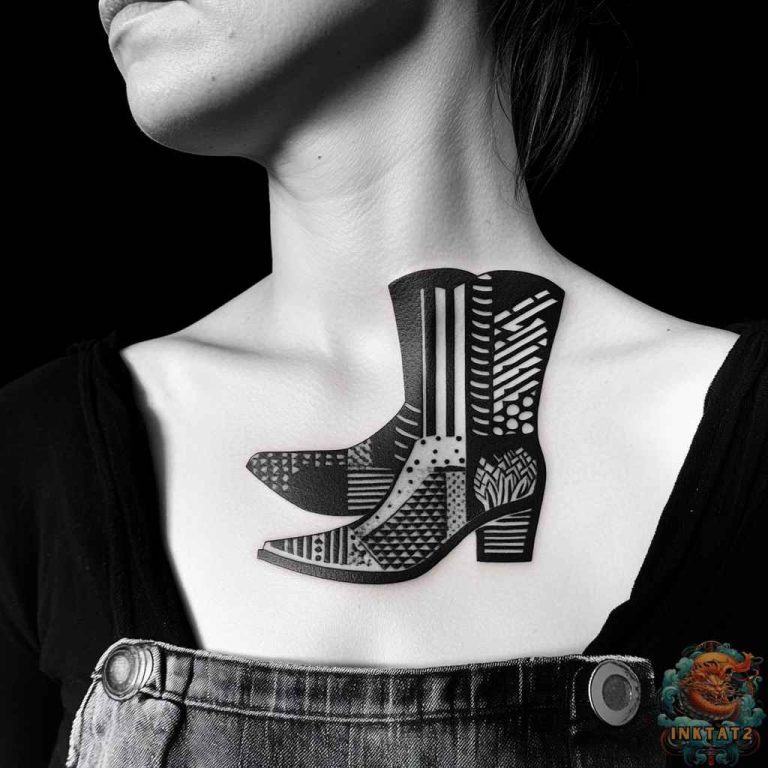 Kicking Up Some Ink: The Allure of Cowboy Boot Tattoos: 85 Designs ...