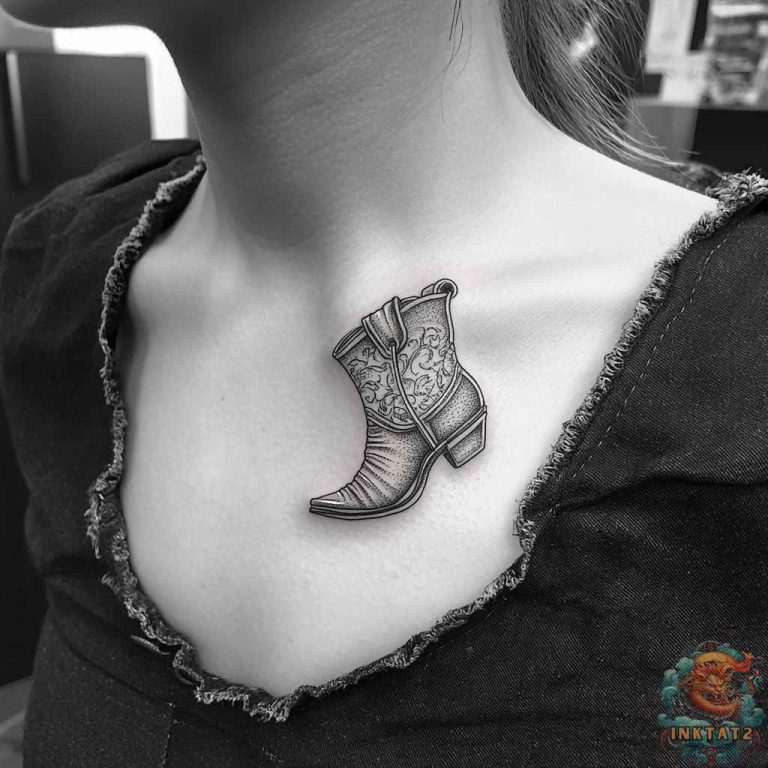 Kicking Up Some Ink: The Allure of Cowboy Boot Tattoos: 85 Designs ...
