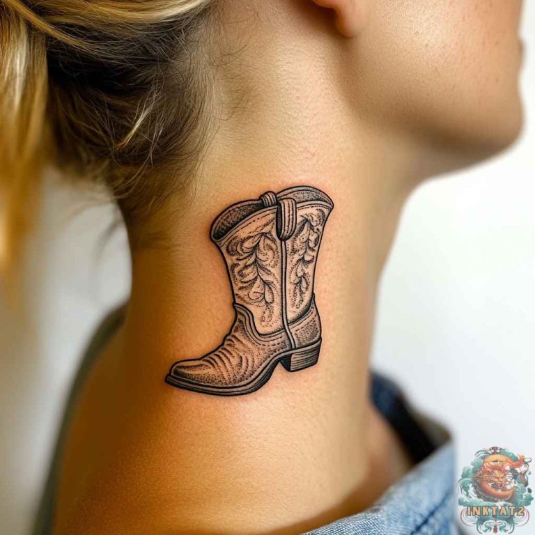 Kicking Up Some Ink: The Allure of Cowboy Boot Tattoos: 85 Designs ...