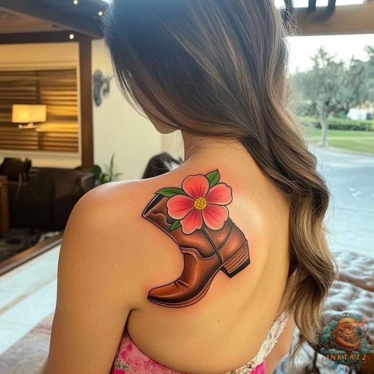 Kicking Up Some Ink: The Allure of Cowboy Boot Tattoos: 85 Designs ...