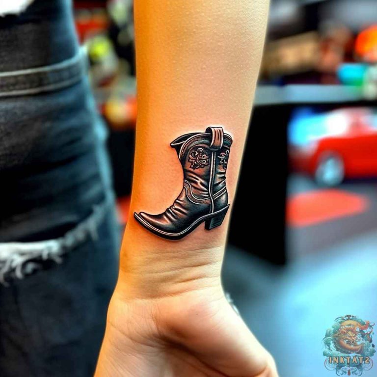 Kicking Up Some Ink: The Allure of Cowboy Boot Tattoos: 85 Designs ...
