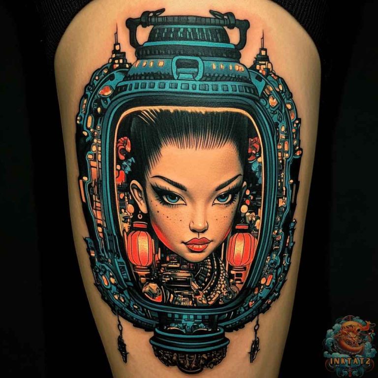 Shedding Light on the Meaning and Symbolism of Lantern Tattoos: 100 ...