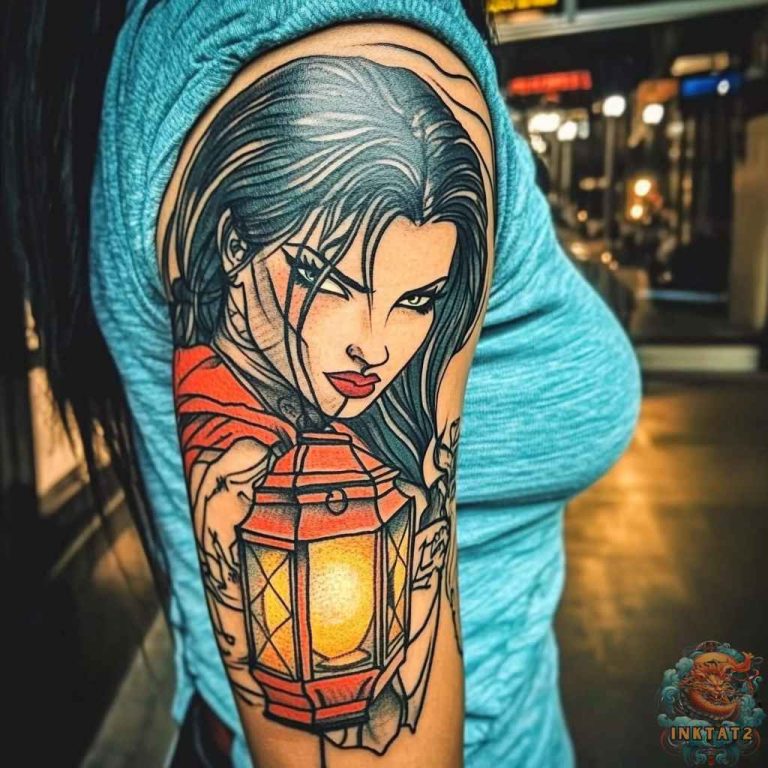Shedding Light on the Meaning and Symbolism of Lantern Tattoos: 100 ...