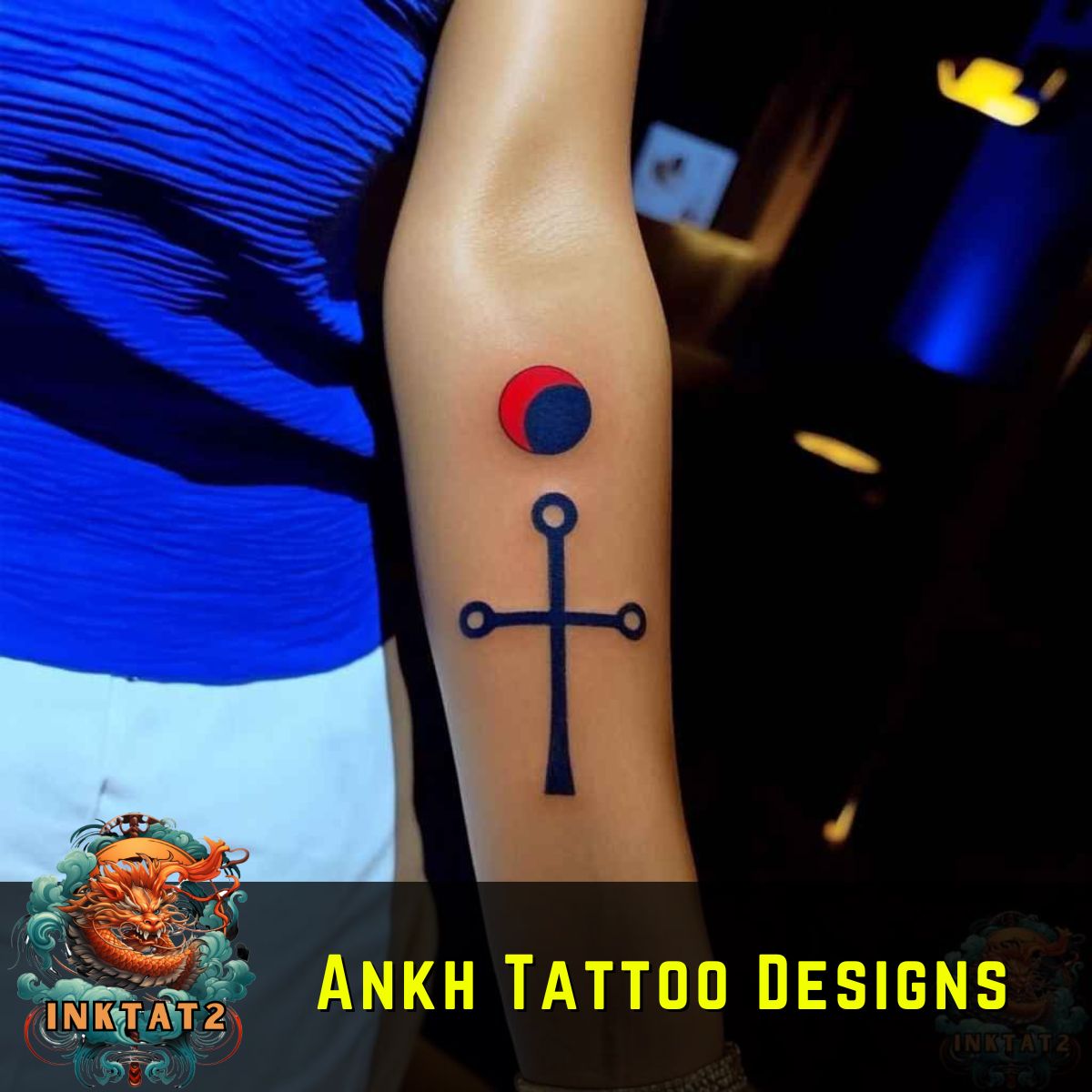 Sacred Symbol: The Meaning Behind the Ankh Tattoo: 121 Designs ...