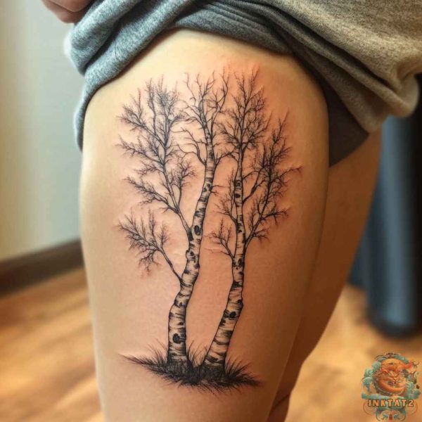 Unleashing the Beauty of Birch Tree Tattoos: Exploring the Symbolism ...